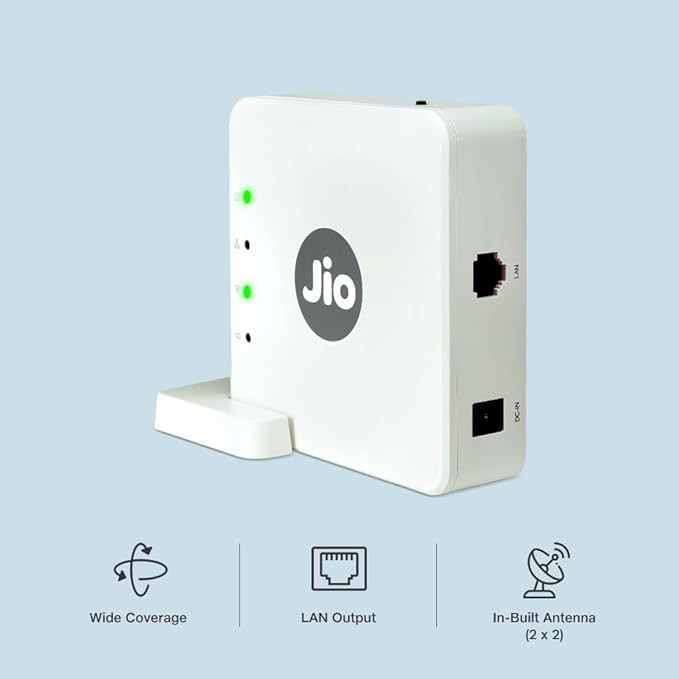 Jio WiFi Mesh Extender JCM0112 | AC1200 Dual Band | Made for JioFiber ...